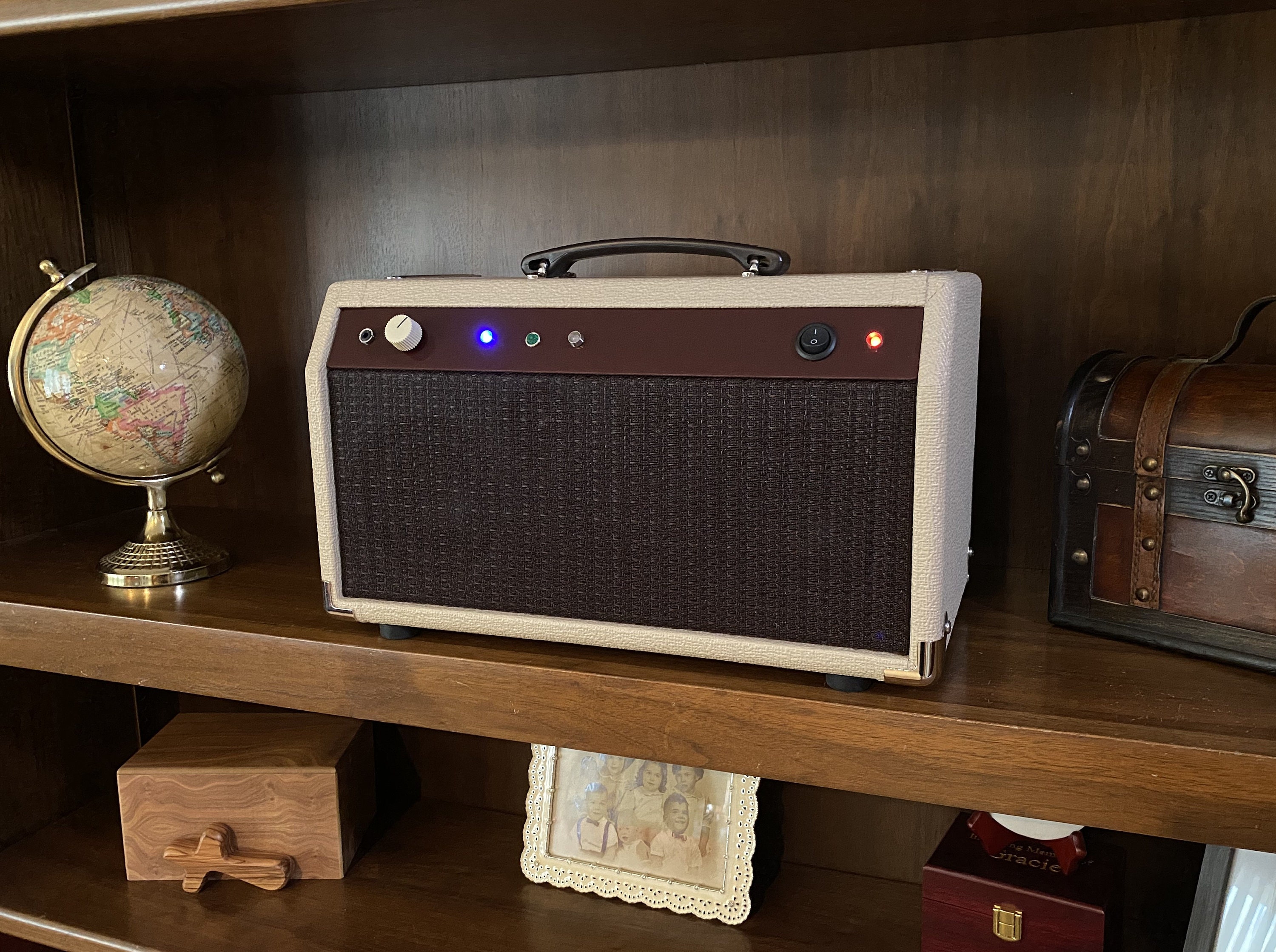 Vintage Amplifier Inspired Bluetooth Speaker - Etsy
