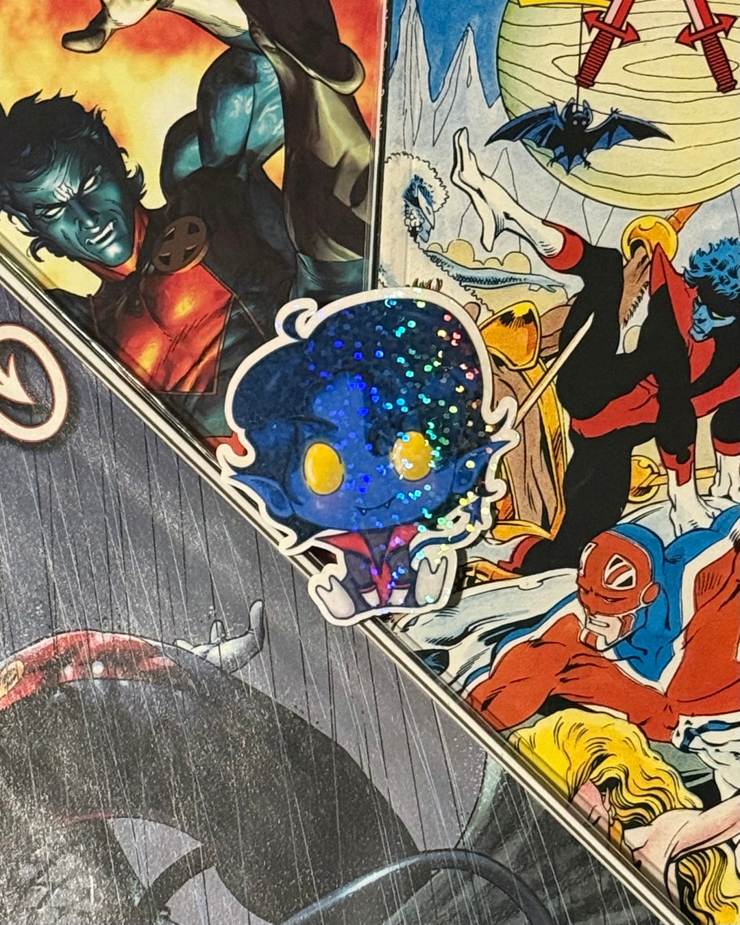 Nightcrawler Holographic Sticker - Etsy