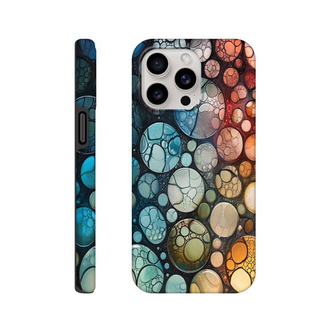 Tough Case Abstract Cracked Pebbles Art Phone Case for iPhone and ...