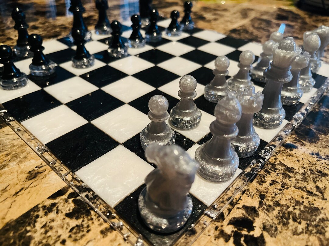 Sports Team Custom Color Themed Game Board Chess - Etsy