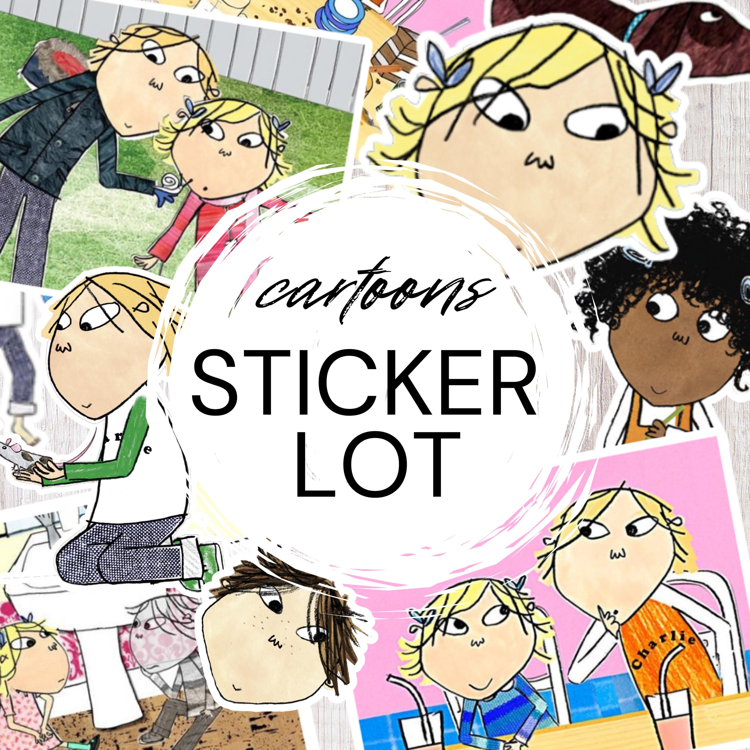 Nostalgic 2000s Children's Series Stickers | Perfect for Fans Who Love ...