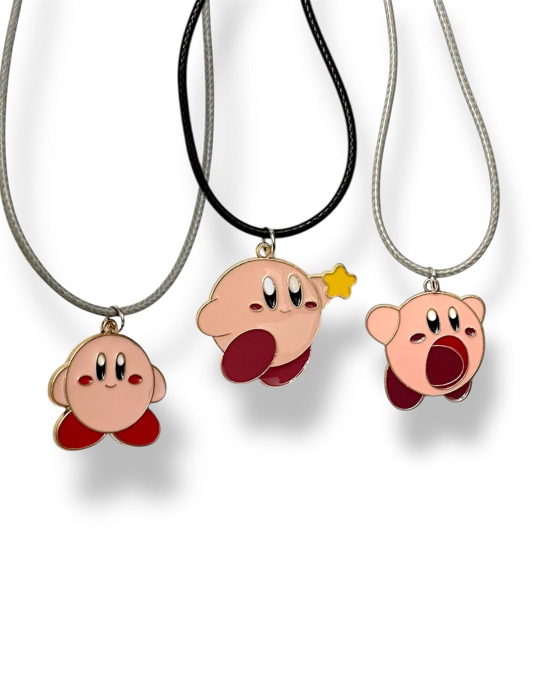 Nintendo Kirby Necklace for Retro Gamer Gift Video Game Jewelry Kirby ...