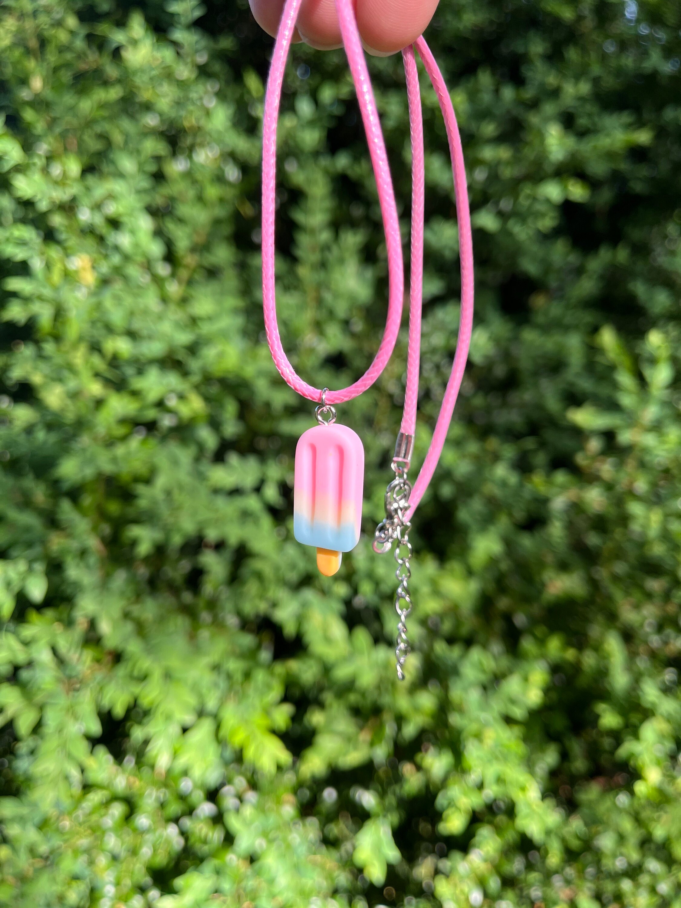 Ice Cream Necklace Miniature Food Jewelry Dessert Jewelry Ice Cream ...