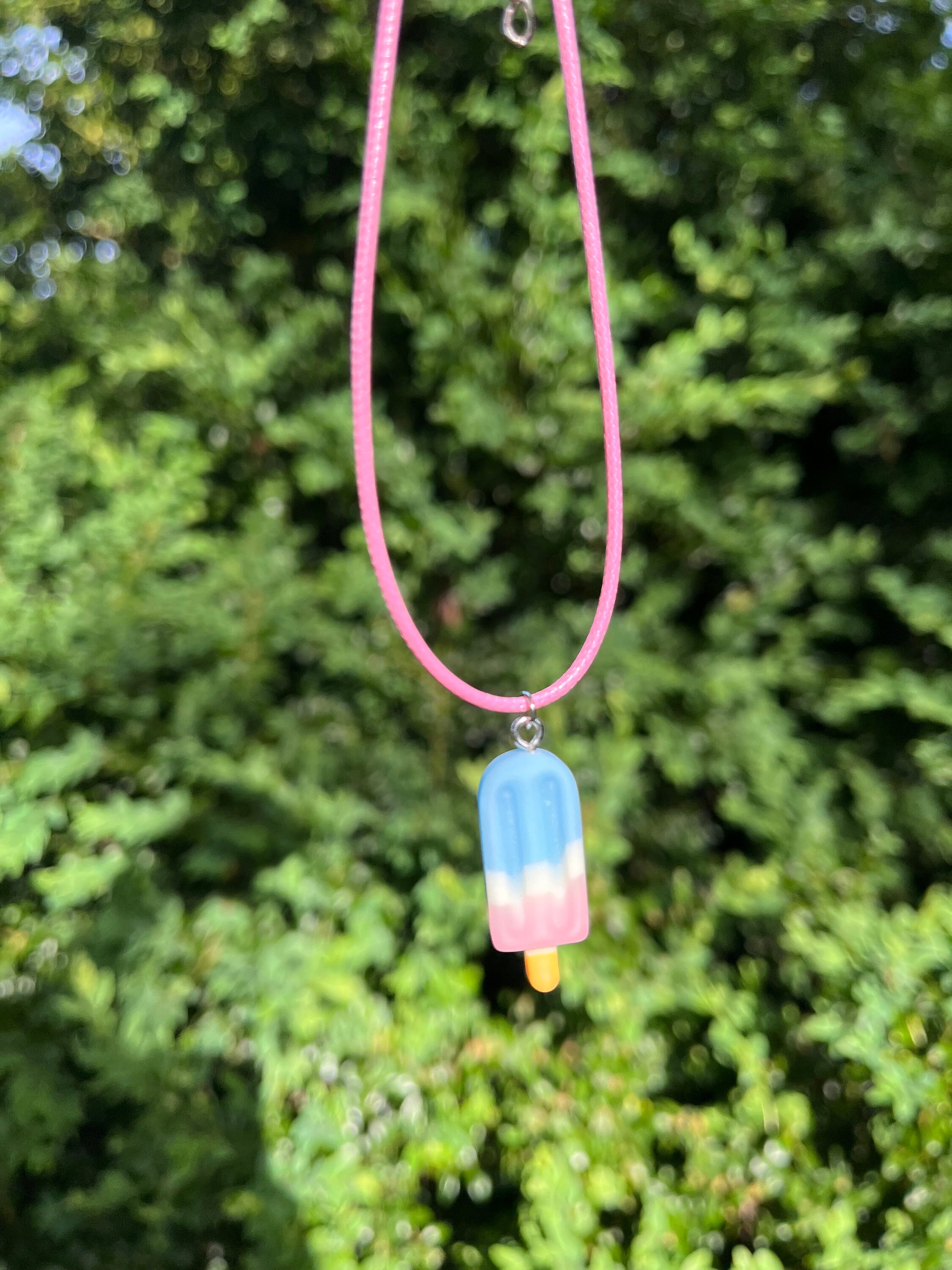 Ice Cream Necklace Miniature Food Jewelry Dessert Jewelry Ice Cream ...