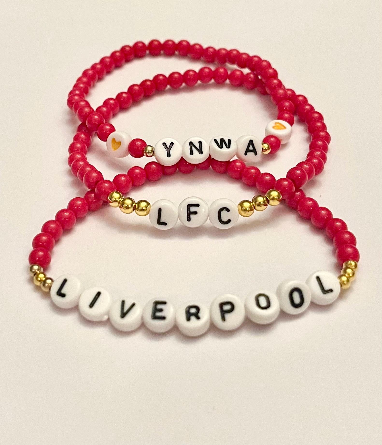 Liverpool Bracelet Liverpool Football Club LFC Bracelet for Liverpool ...