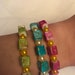 Cube Beads Bracelet Stylish Jewelry Handmade Gift for Her Cube Bracelet ...
