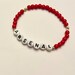 Arsenal Bracelet Arsenal Football Club AFC Bracelet for Arsenal Fan ...
