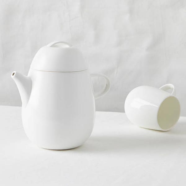 White Teapot - Etsy