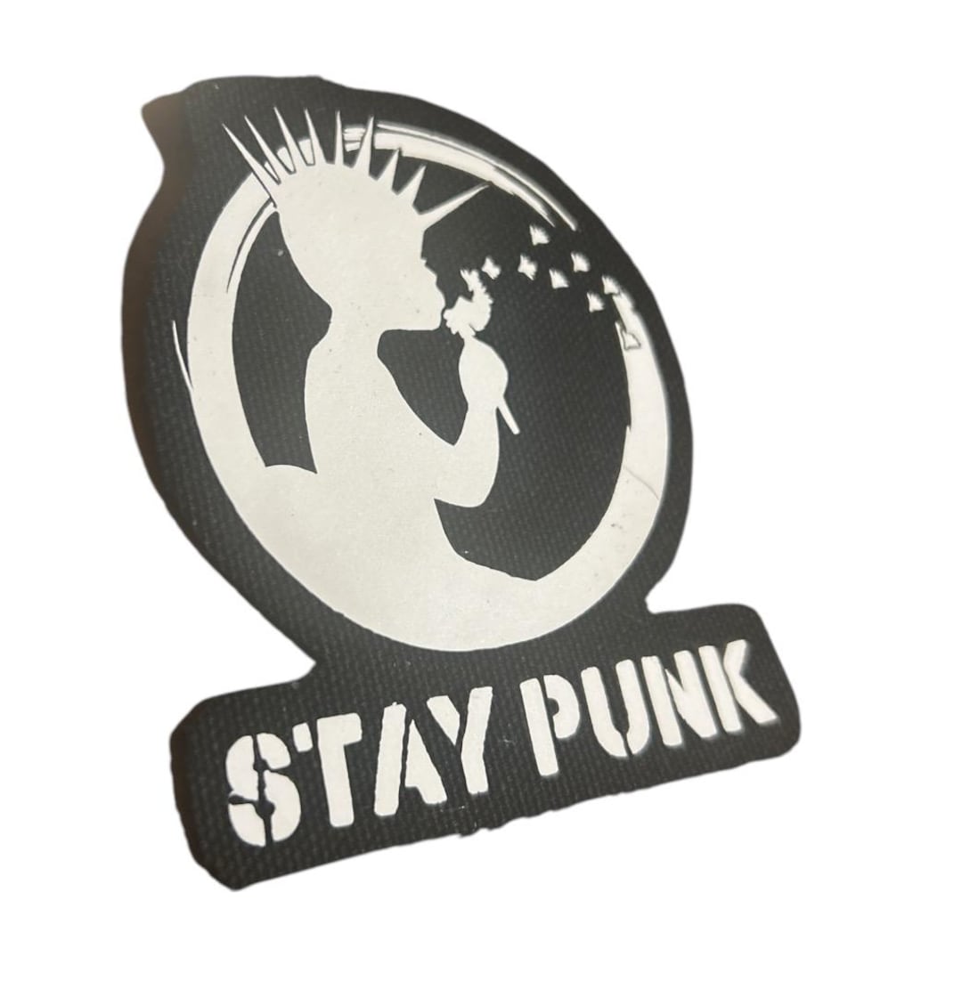 Stay Punk Vinyl on Patch - Etsy