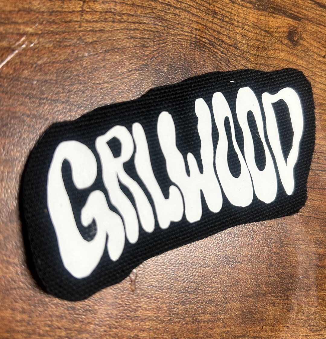 Grlwood Vinyl Iron on Patch - Etsy