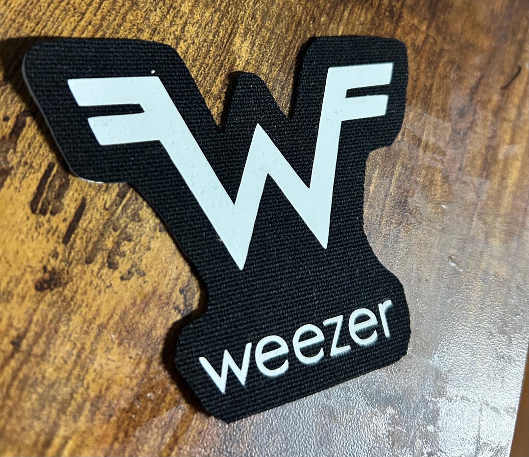 Weezer Vinyl Iron on Patch - Etsy