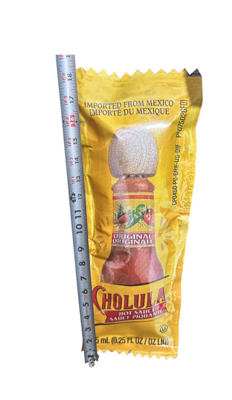 GIANT Cholula Sauce Packet Wall Decor - Etsy