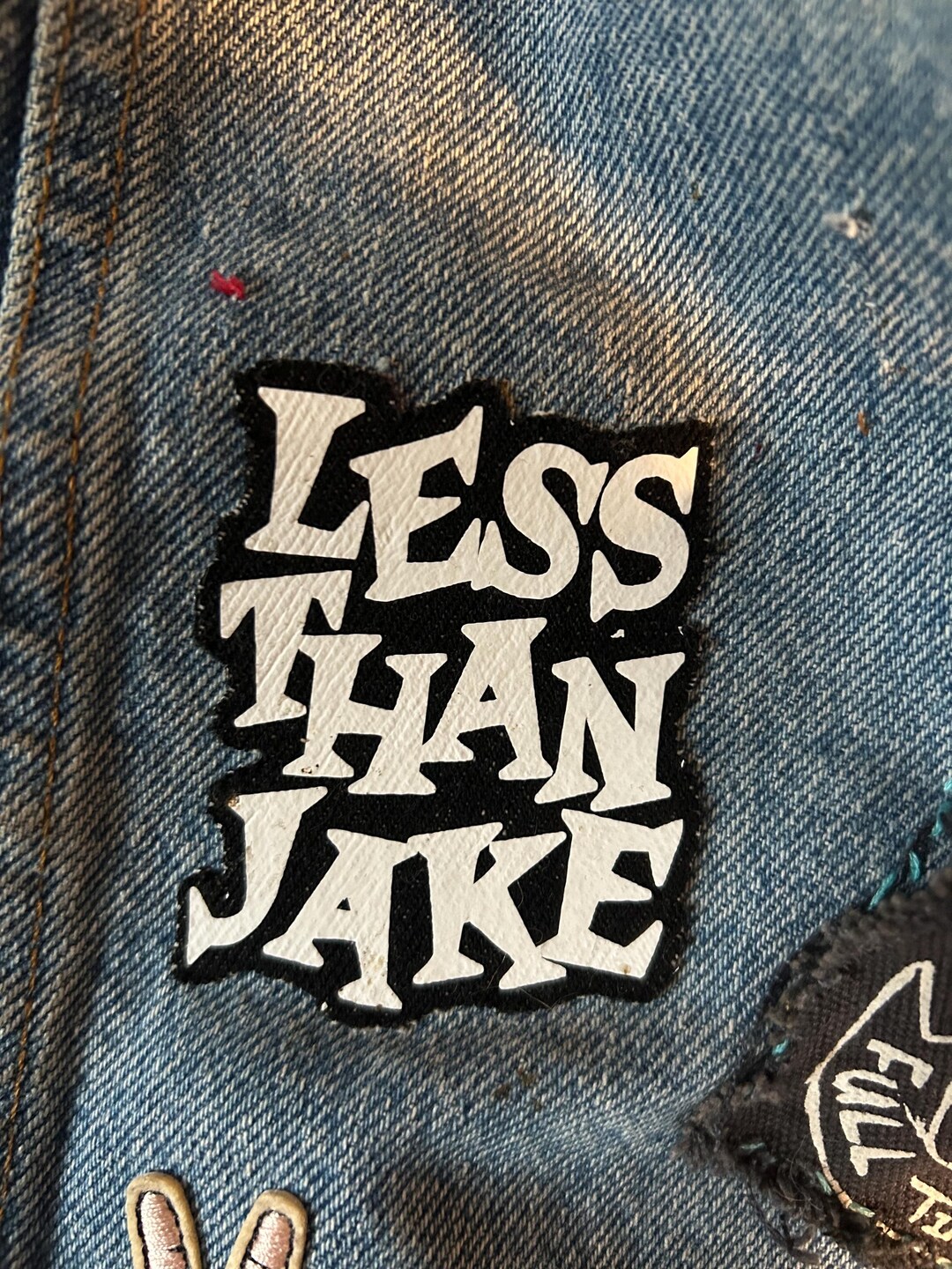 Less Than Jake Vinyl Iron on Patch - Etsy