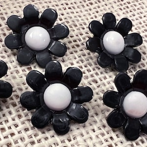 6 Cute Flower Push Pins - Adorable Floral Thumb Tacks for Office, Home ...