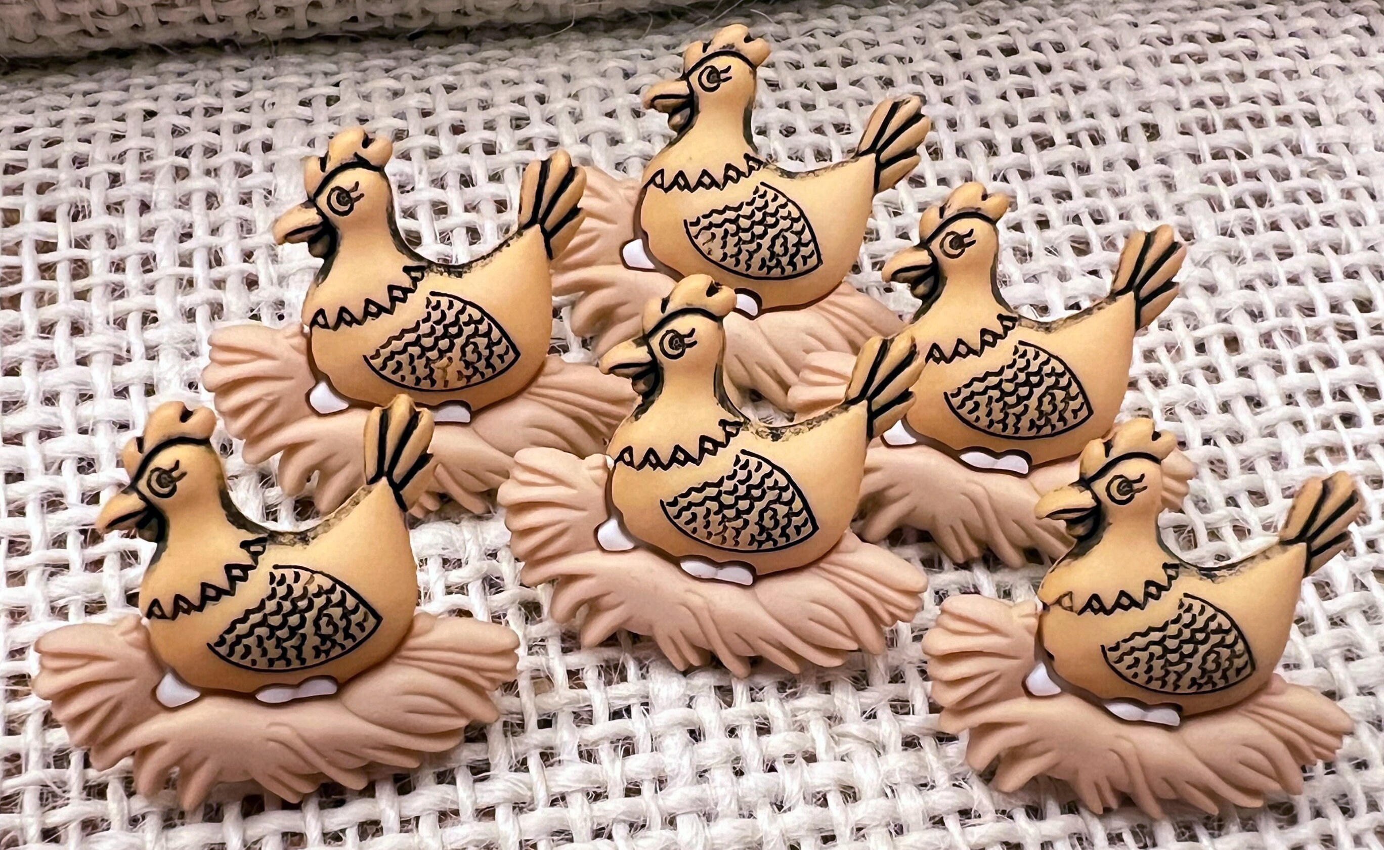 6 Farm Animal Push Pins - 6 Styles: Pig, Chicken, Goat, Sheep, Lamb ...