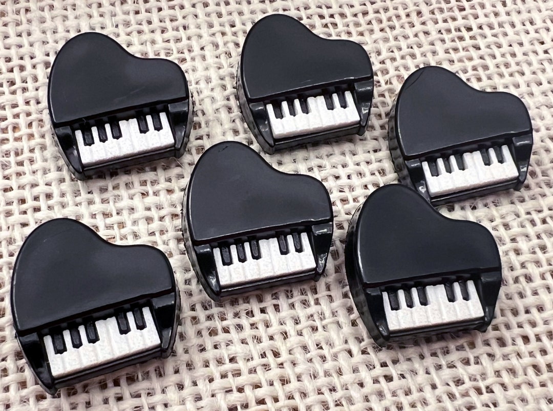 Piano Push Pins: Musical Bulletin Board Accessories - Set of 6 - Etsy