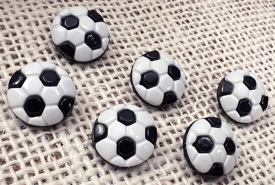 Soccer Push Pins: Fun Bulletin Board Decor, Set of 6 - Etsy