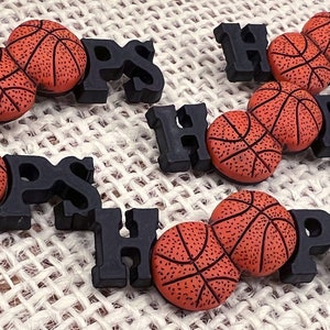 Basketball Push Pins: Fun Desk Accessories - Set of 6 - Etsy
