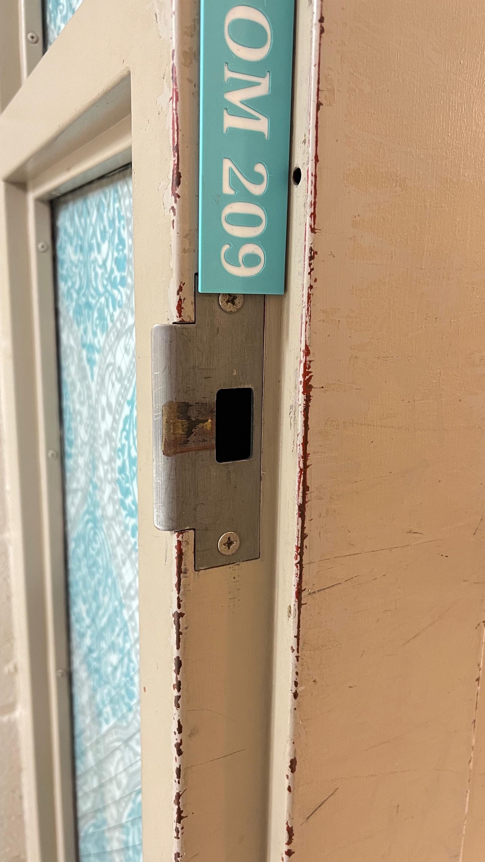 Personalized Magnetic Classroom Door Latch Cover: Lockdown Magnet - Etsy