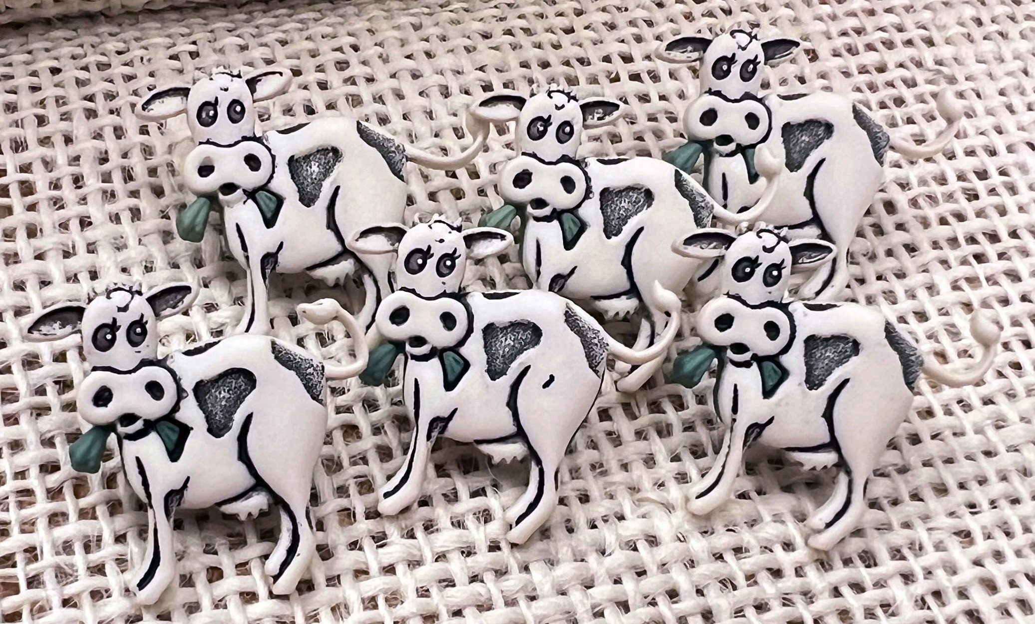 6 Farm Animal Push Pins - 6 Styles: Pig, Chicken, Goat, Sheep, Lamb ...