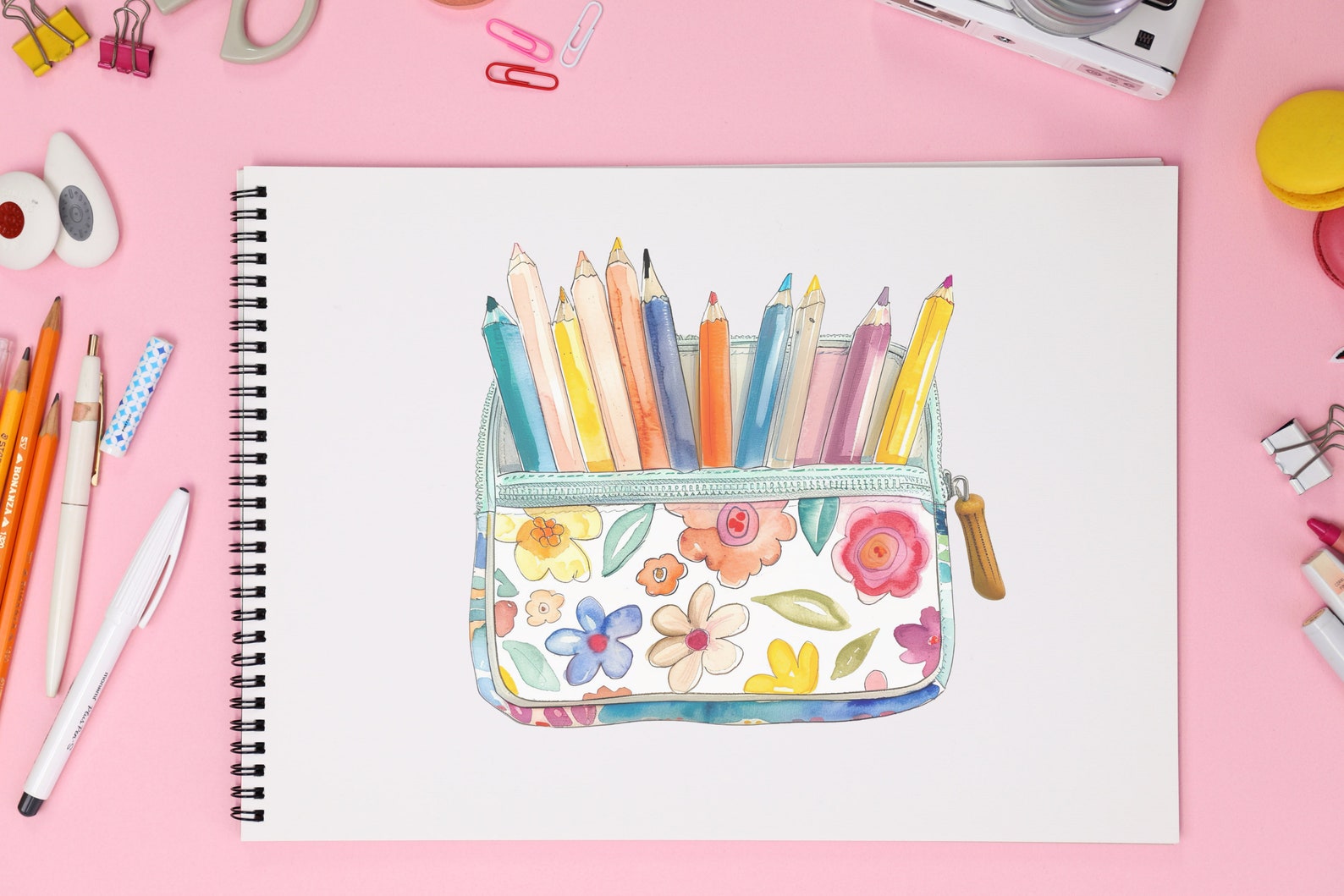 Clipart School Supplies Back to School Clip Art Classroom Clipart Cute ...