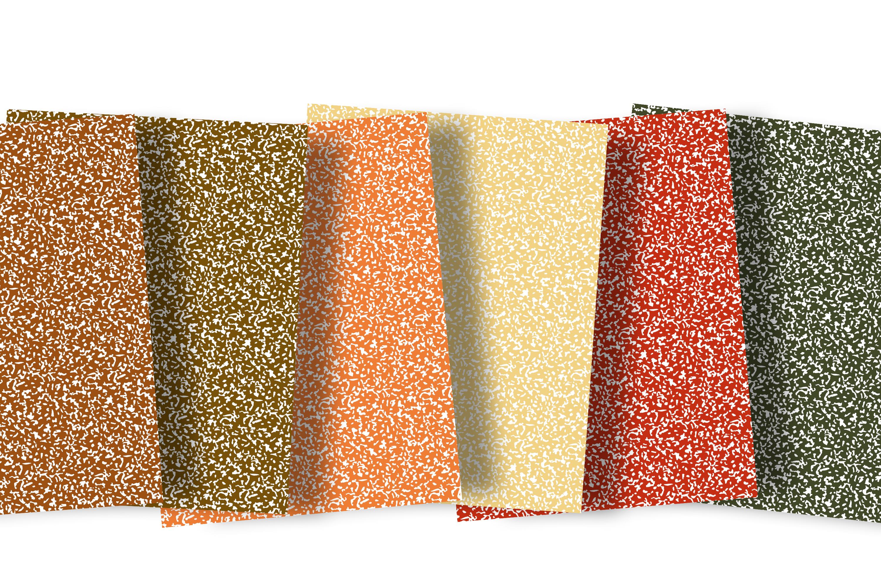 Composition Notebook Digital Paper, Composition Book Cover, Back to ...