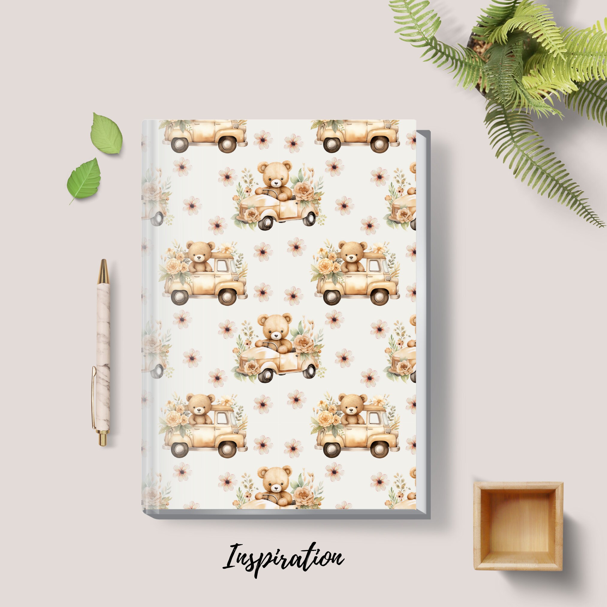 Teddy Bear Digital Papers, Printable Paper, Kids Digital Paper - Etsy