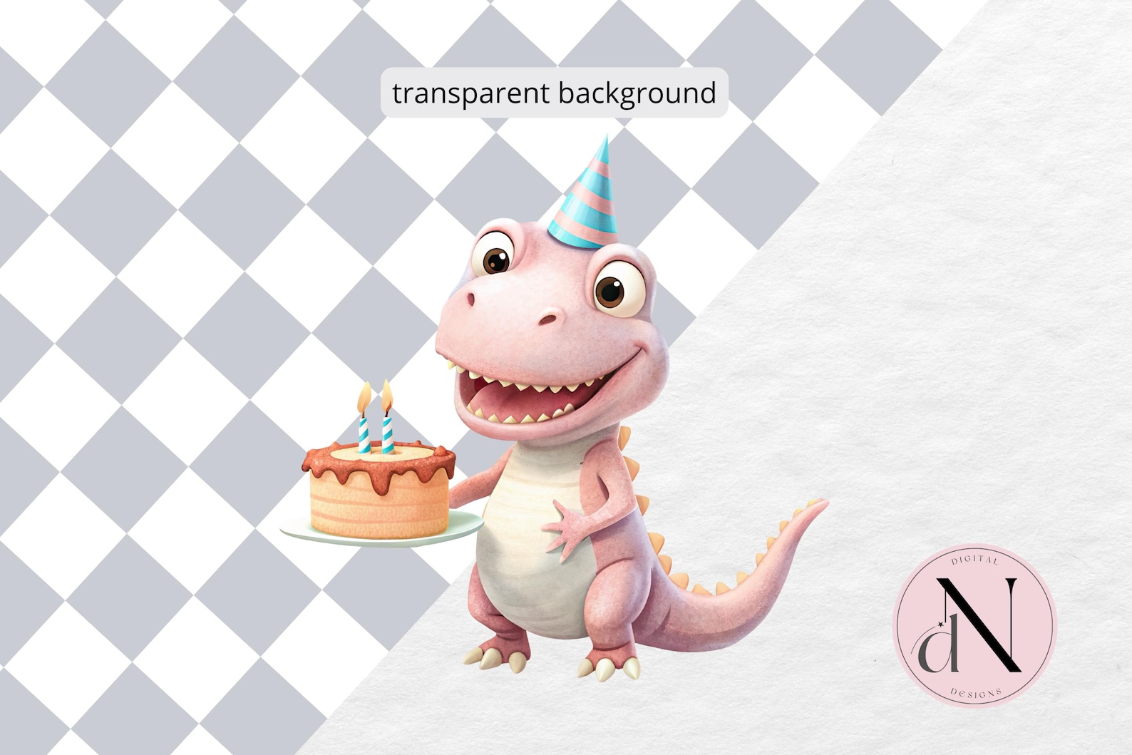 Dinosaur Birthday Party Decor | Dino Party | Cute Dino Clip Art ...