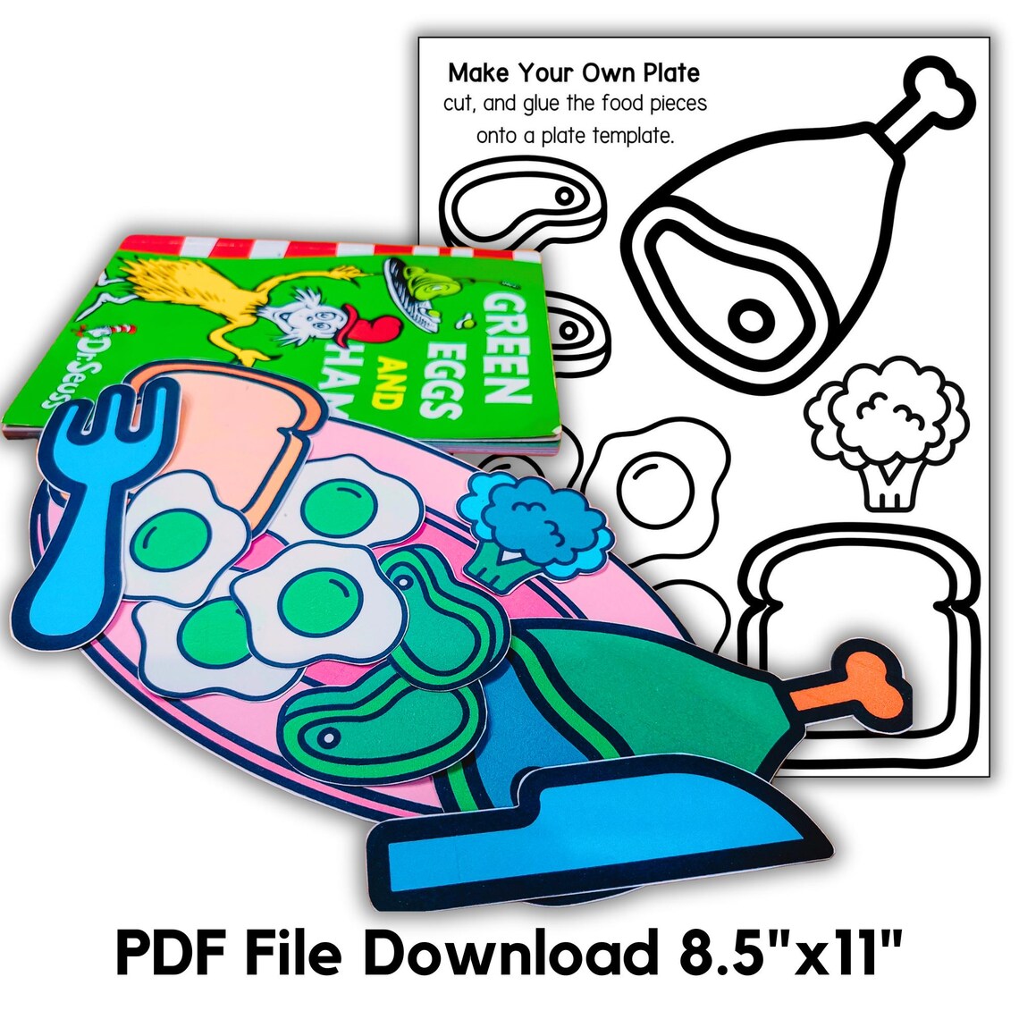 Dr Seuss Crafts and Activities, Read Across America Week, Coloring ...