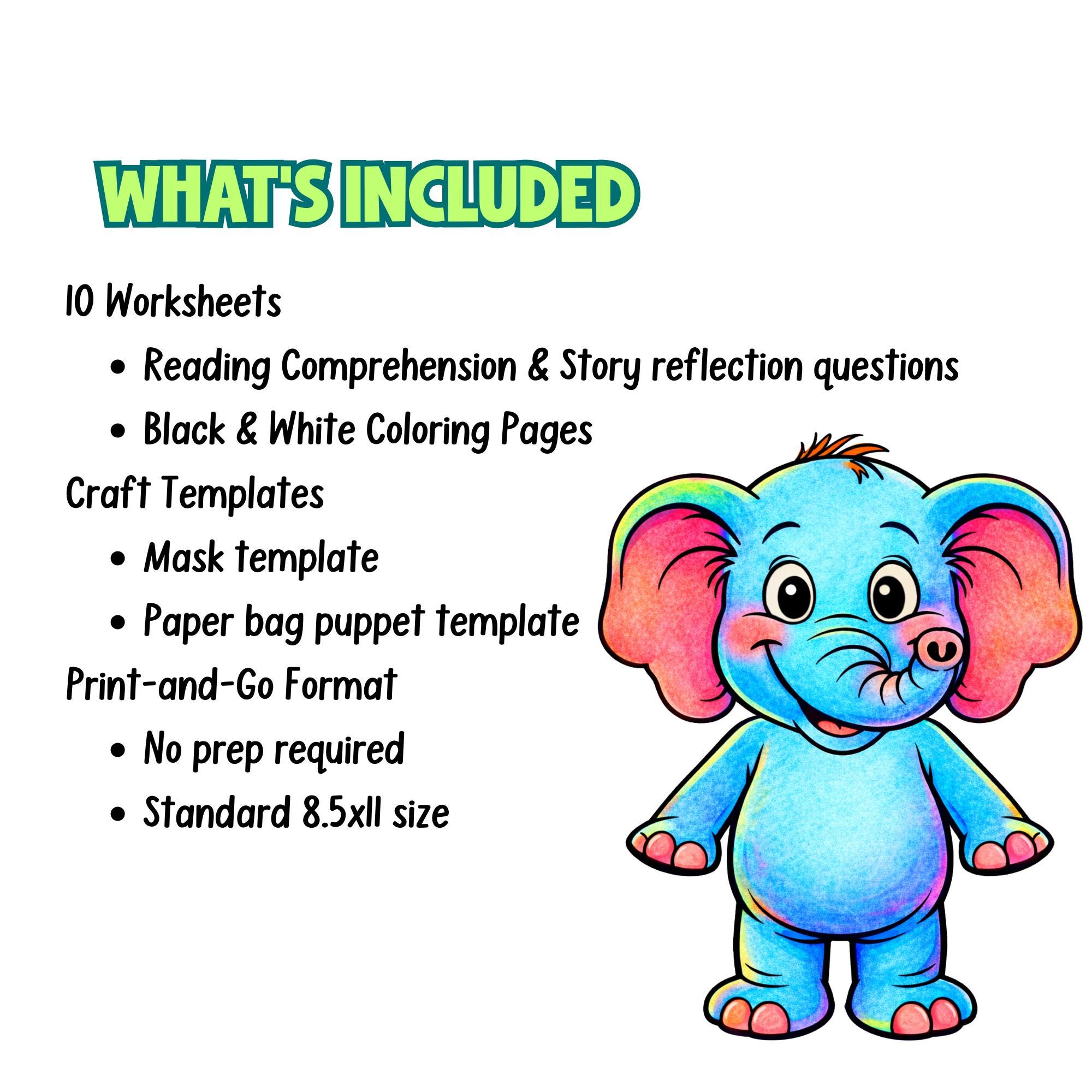 Dr Seuss Craft / Horton Hears a Who Printable / Read Across America ...