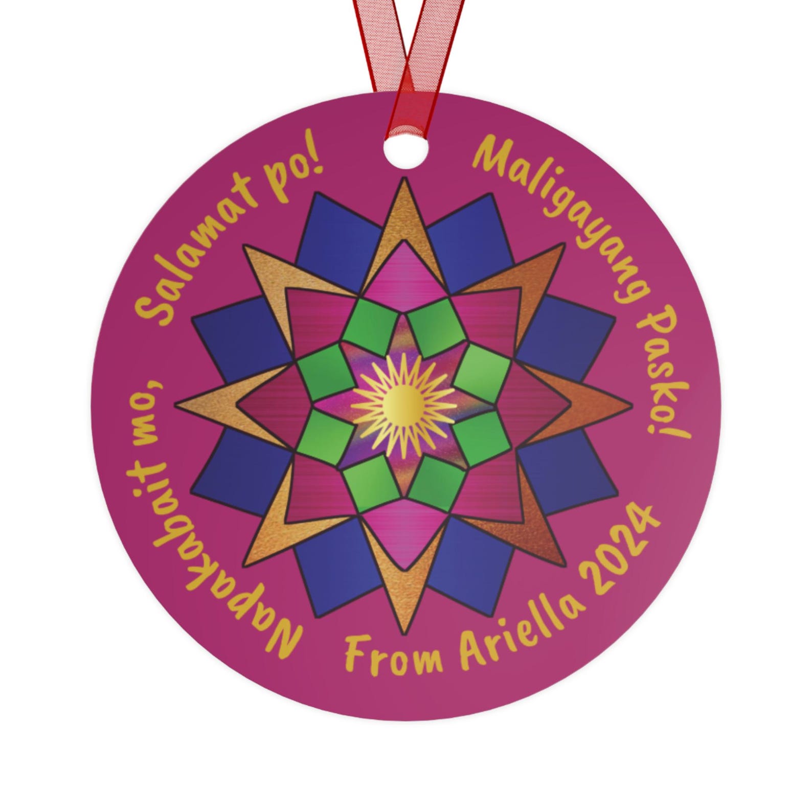 Personalize Pinoy Pasko Christmas Trending Unique Filipino Philippines ...