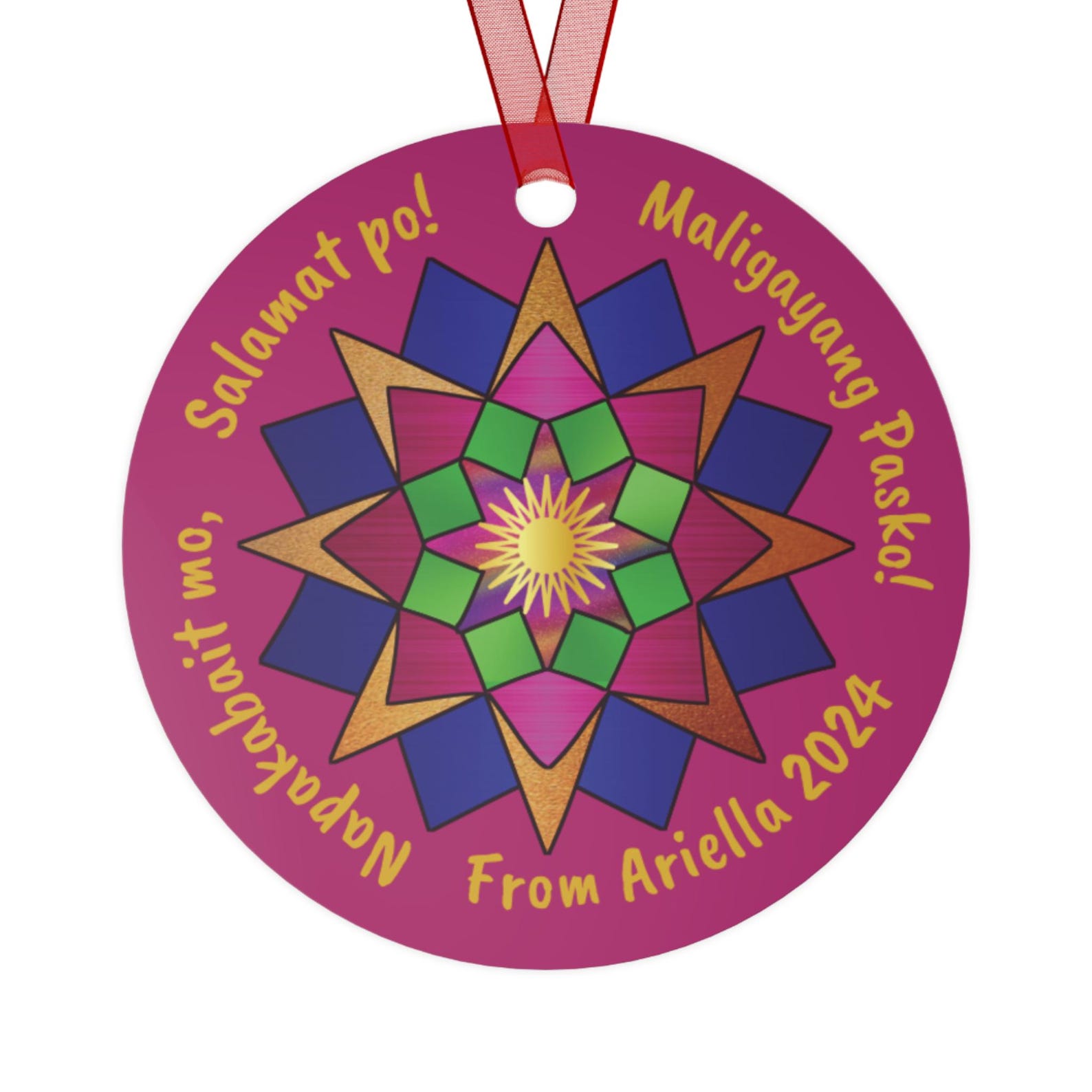 Personalize Pinoy Pasko Christmas Trending Unique Filipino Philippines ...