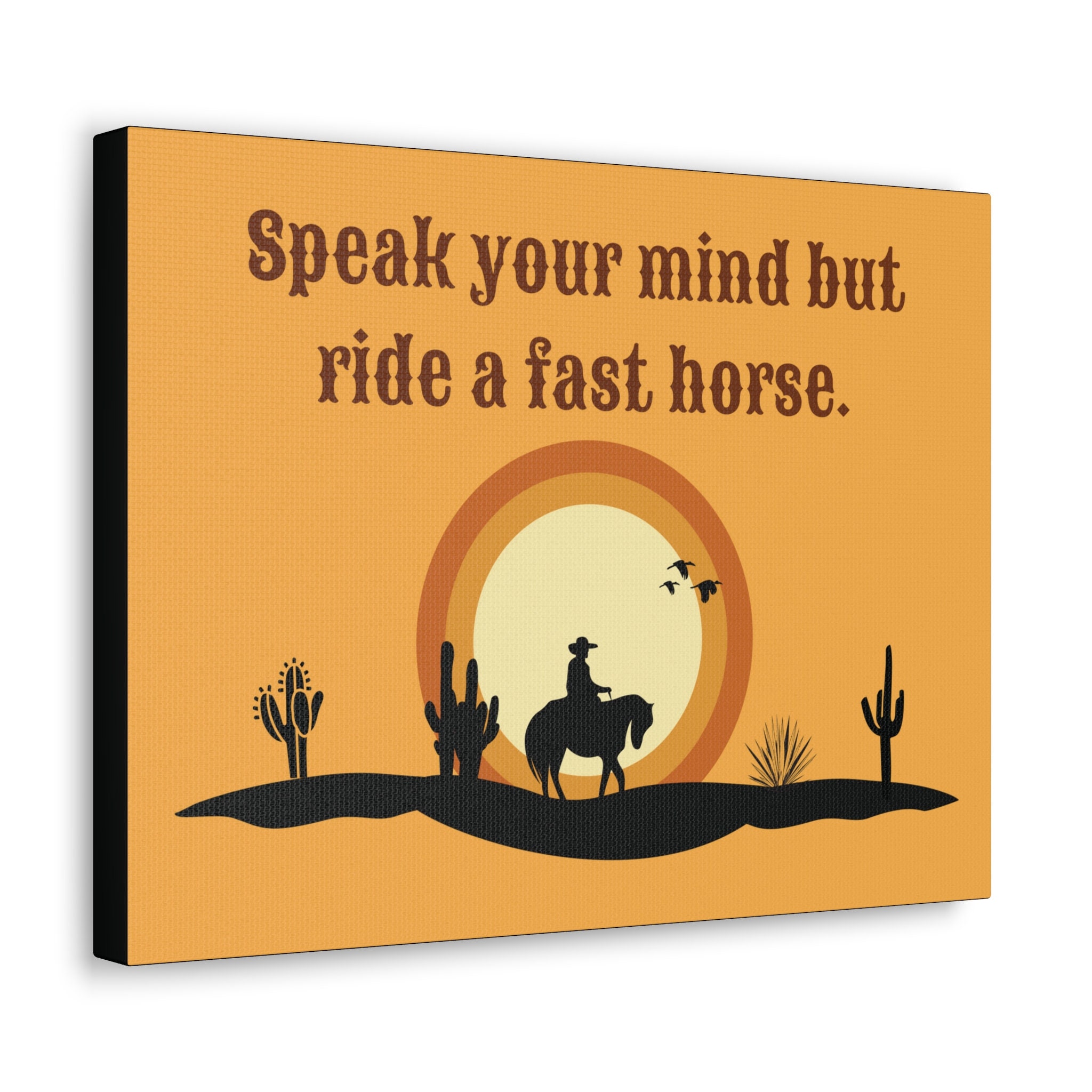 Western Theme Wall Art, Cowboy Quotes on Frame, Office Decoration ...