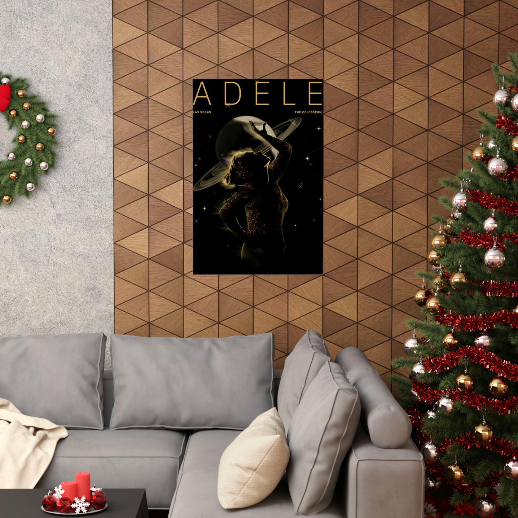 Adele Poster Saturn - Etsy