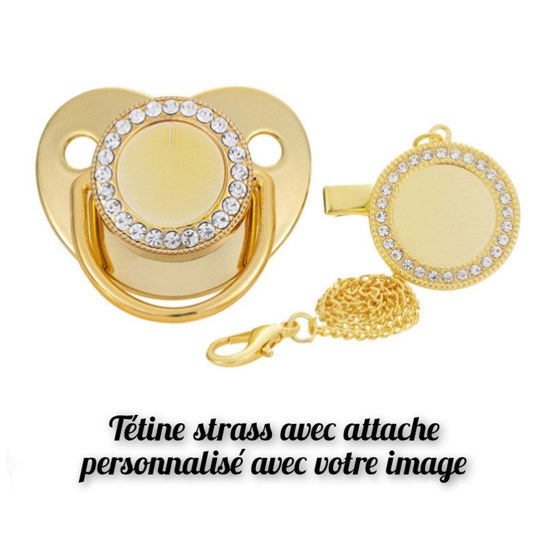 Personalized Pacifier Pacifier Printed With Your Photo, Image of Your ...