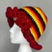 Four Color Shelly Hat - Etsy