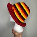 Four Color Shelly Hat - Etsy