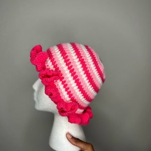 Three Color Shelly Hat - Etsy