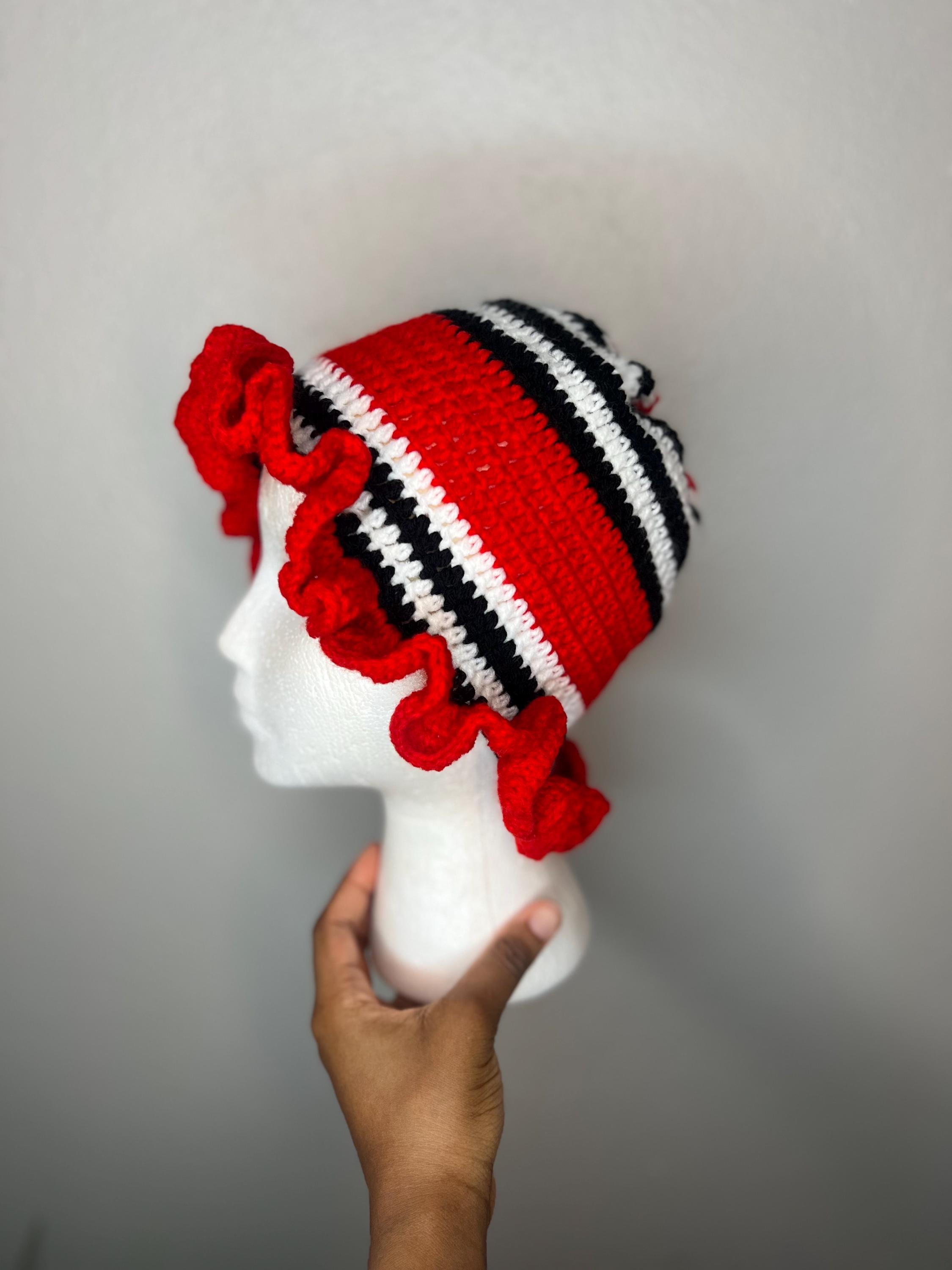 Crochet Pattern Tutorial for a Shelly/ruffle Hat - Etsy