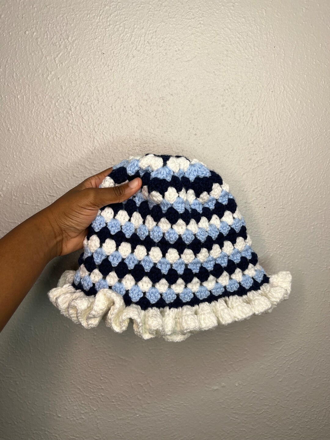 Granny Triangle Shelly Hat - Etsy