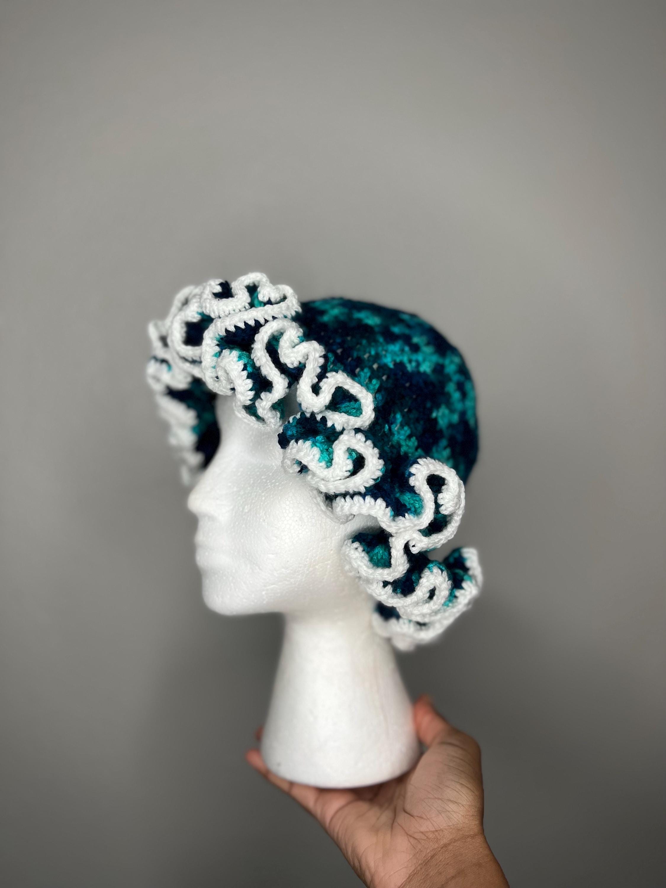 Crochet Pattern Tutorial for a Shelly/ruffle Hat - Etsy