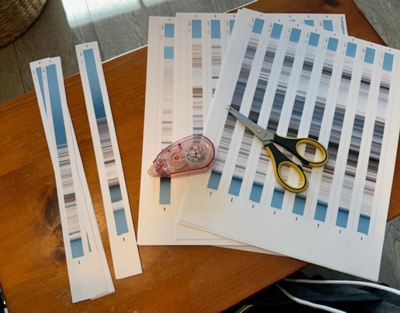 Photo Strip Book Art Pattern, LOVE, Ink Saver, Fore-edge Photo Strip ...