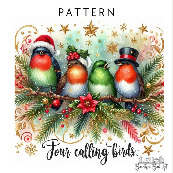 4 Calling Birds - Etsy