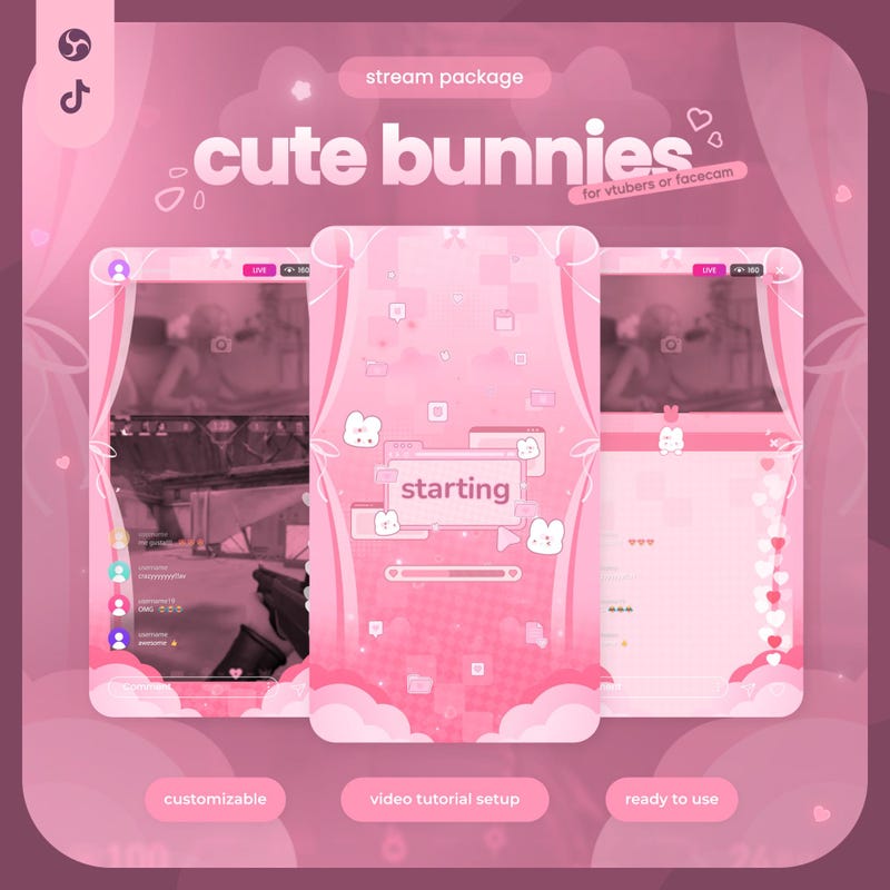 Tiktok Live Border - Etsy
