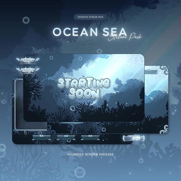 Vtuber Background Ocean - Etsy