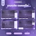 Cozy Pastel Purple Stream Overlay & Alert Bundle for OBS and Streamlabs ...