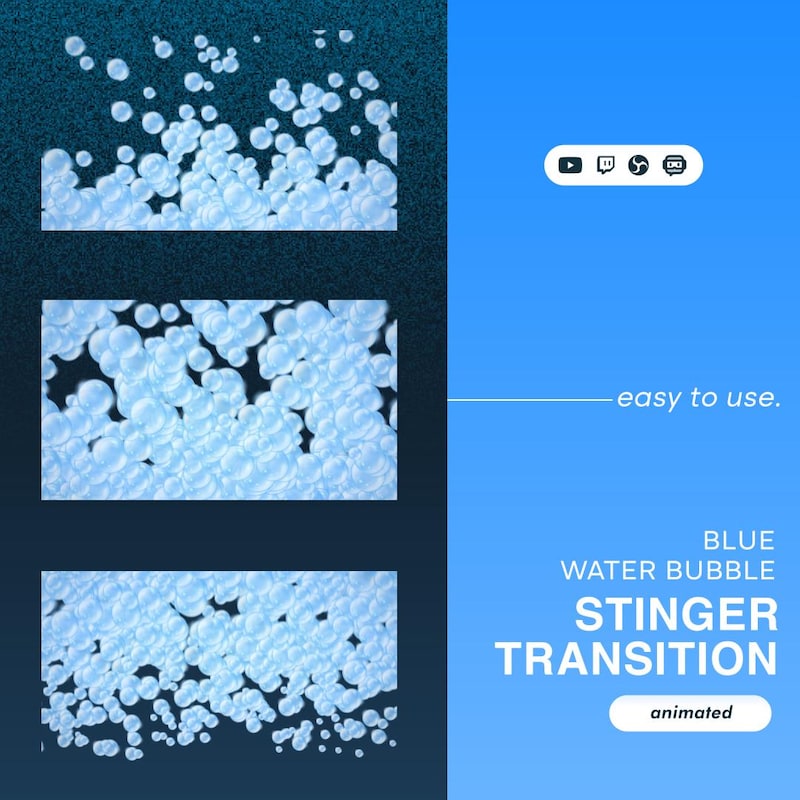 Bubble Stinger Streaming - Etsy