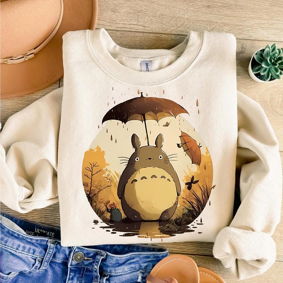 My Neighbor Totoro Sad PNG, Studio Ghibli PNG, Howl's Moving Castle Png ...