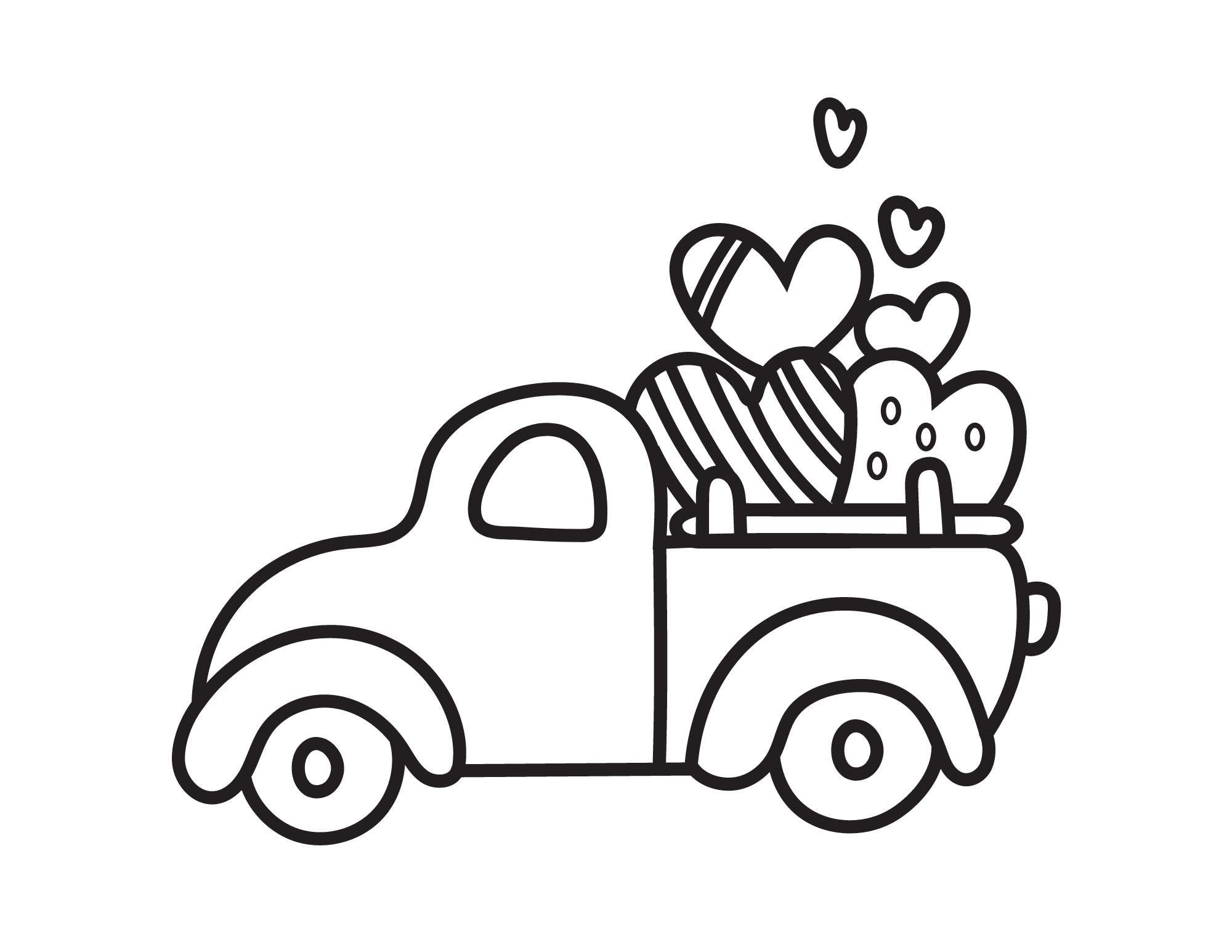 20 Pages of Valentine's Day Coloring printable - Etsy