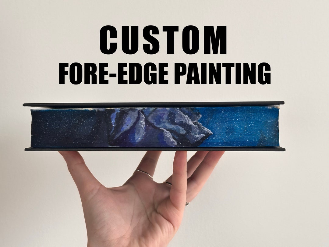 Custom Fore-edge Painting | Book Painting | Painting | Perfect Gift - Etsy